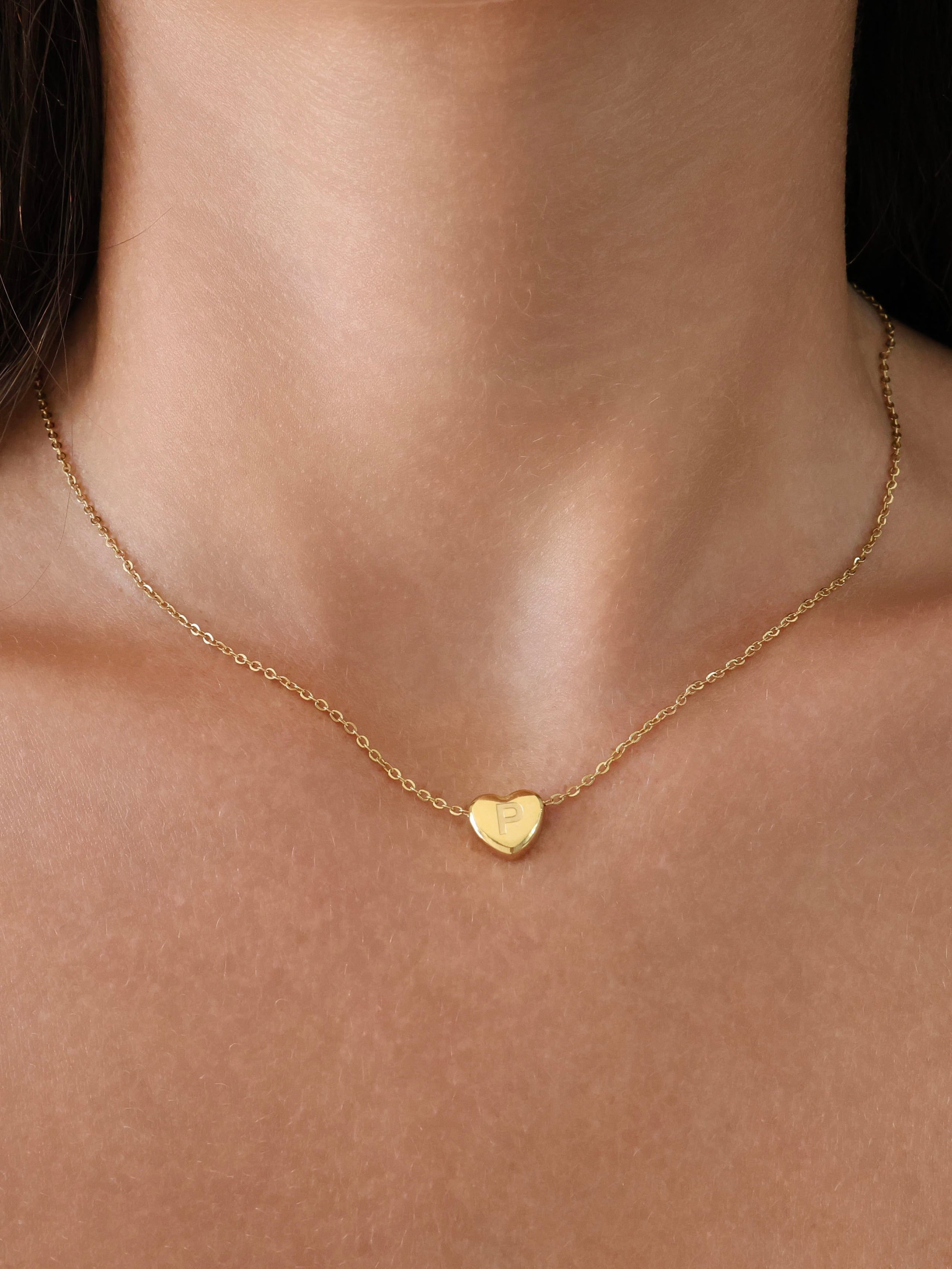 Gaia Love Heart Pendant Necklace – Engraved Stainless Steel Jewellery ...