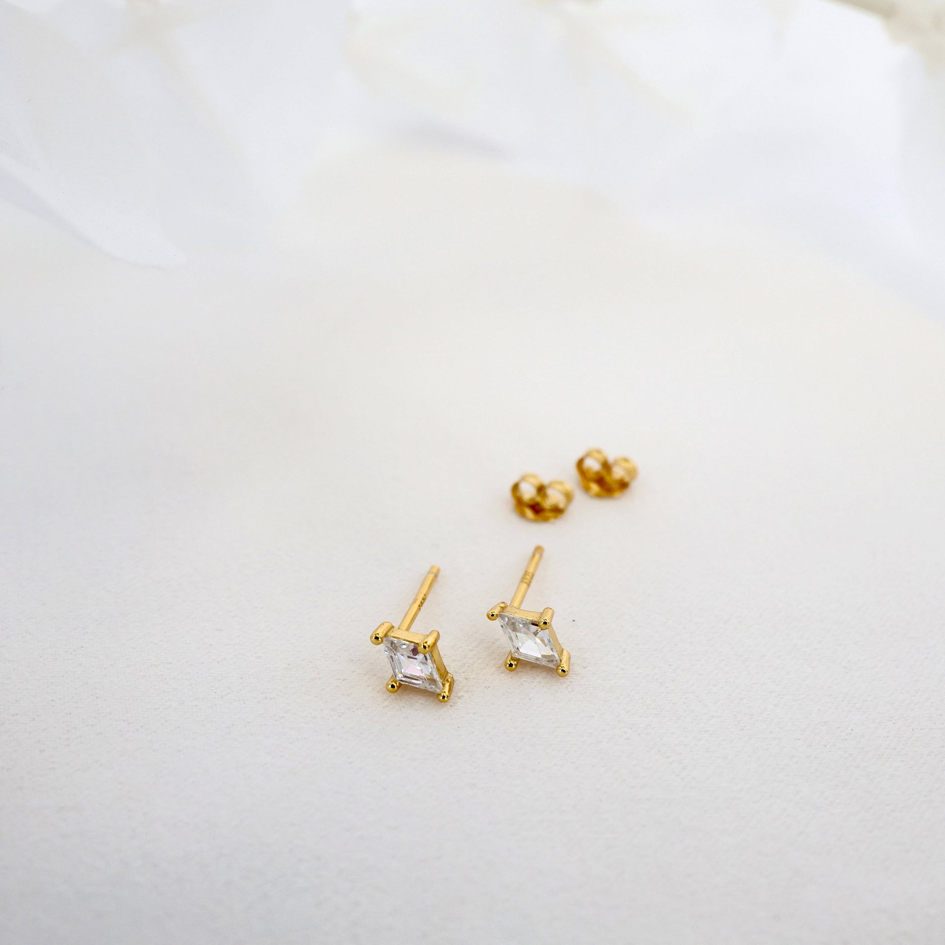 Alexa Chain Drop Earrings – 18K Gold-Plated Sterling Silver – ANETT